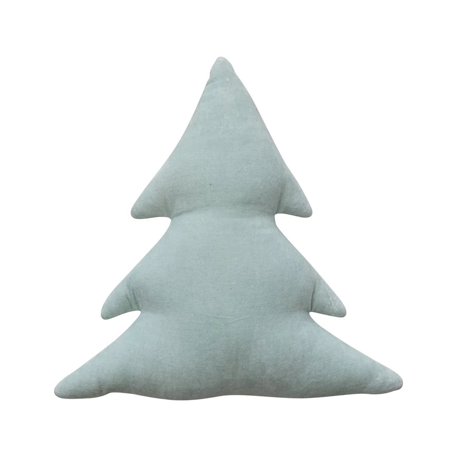 Cotton Velvet Tree Shaped Pillow– Dear Neighbor